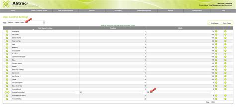 invoice reminders abtrac support