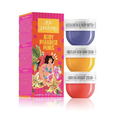 Sol de Janeiro Дорожный набор кремов Body Paradise Minis купить на OZON ...