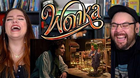 Wonka Official Trailer Reaction Willy Wonka Is Magical Youtube