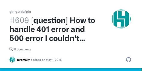 Question How To Handle 401 Error And 500 Error I Couldn T Expected