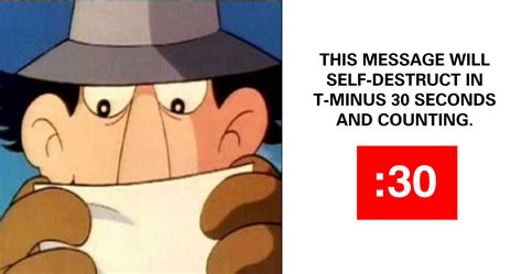Inspector Gadgets Message Will Self Destruct By Mikejeddynsgamer89 On