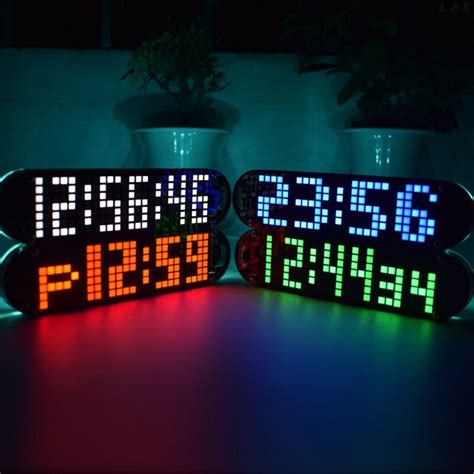 Ds3231 Multifunction Alarm Clock Led Dot Matrix An Grandado