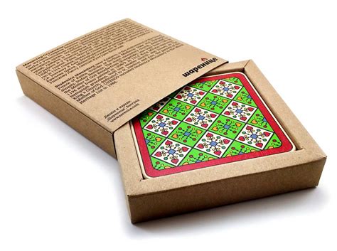 Сет дрвених подметача Рашићева шара Шаренице сувенири из Србије