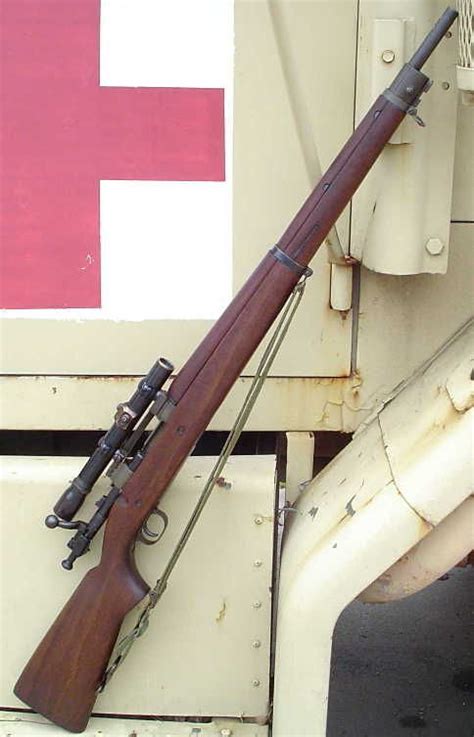Us Springfield Model 1903a4 Sniper Rifle Artofit