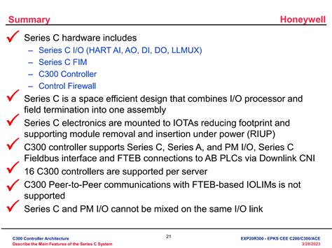 03 20r300 1 C300 Controller Architecture Ppt