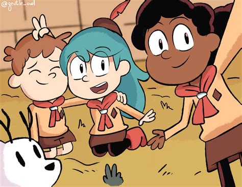 Hilda And Her Friends By Gentle Owl On Deviantart Hilda And Her Friends By Gentle Owl On Deviantart