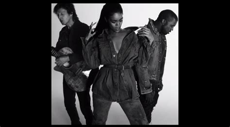 Video Rihanna Kanye West And Paul Mccartney Fourfiveseconds