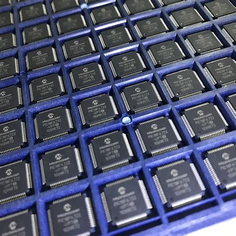 Pic18f6722 I Pt Ic Pic 18f Microcontroller Ic Chip Pic18f6722 Flash 64