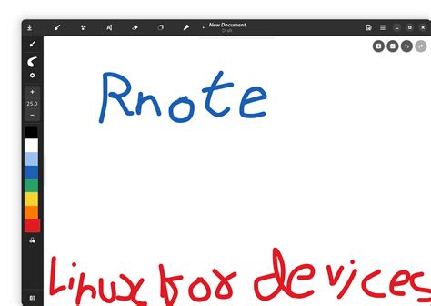 RNote An Open Source Drawing Application For Linux LinuxForDevices