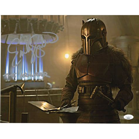 Emily Swallow Autographed 11x14 Photo The Mandalorian The Armorer Sign