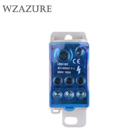 Ukk500a Din Rail Mounted Terminal Blocks Universal Wire Connector Terminal Block Power