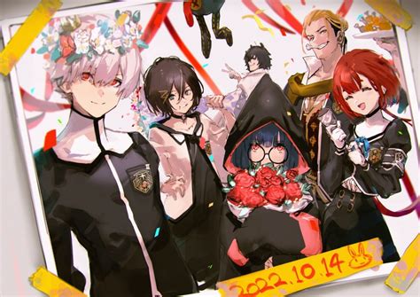 So Bin Protagonist Monark Shinya Yuda Surugadai Kokoro Monark Absurdres Highres