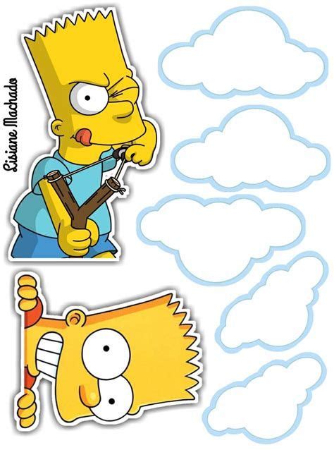 Os Simpsons Topo De Bolo Png Bolo Simpsons Festa Dos Simpsons