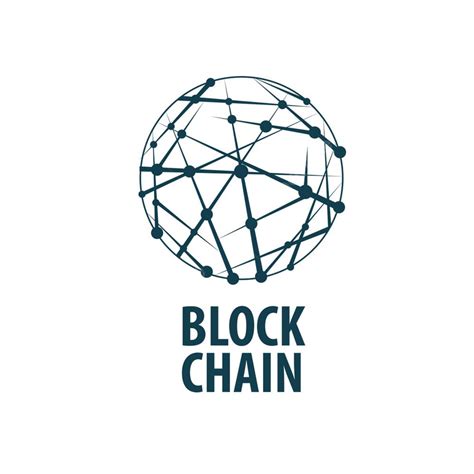 Gambar Rantai Blok Blockchain Logo Vektor Grafis Maya Blockchain Png