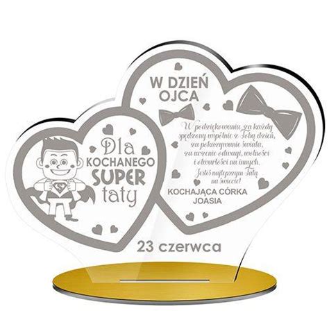 Dzień TATY OJCA prezent upominek STATUETKA Inne okazje Dzień Taty