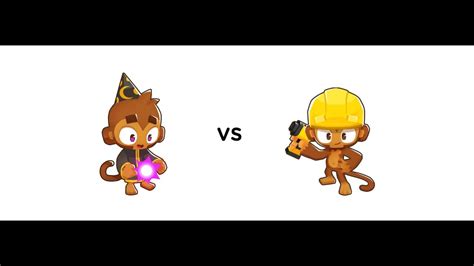 Wizard Monkey Vs Engineer Monkey BTD 6 Battles YouTube