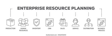 2123 Enterprise Resource Planning Icon Stock Vectors And Vector Art