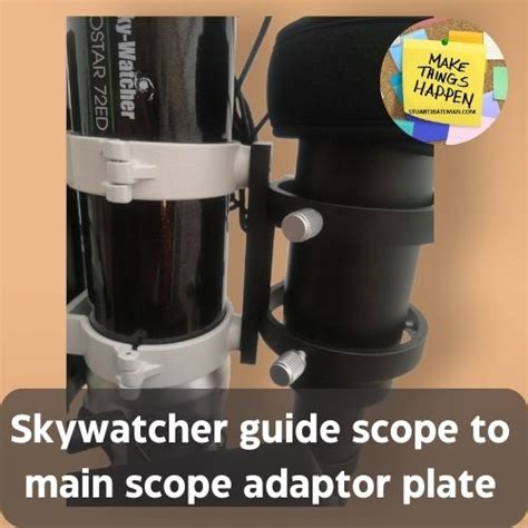 60mm Guide Scope To Main Scope Adaptor Plate By Neogame Download Free