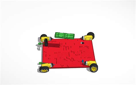 3d Design Wall Following Robot Tinkercad