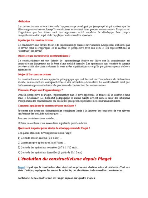 Le Constructivisme 00 Pdf