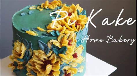 Palette Knife Painting Cake By Pi Kake Us Home Bakery Buttercream