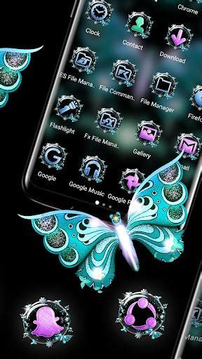 دانلود برنامه Butterfly Glitter Themes اندروید بازار