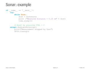 Raspberry Pi Sensors Tutorial PPT