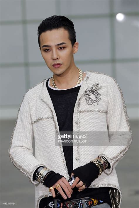 South Korean Singer Kwon Ji Yong Aka G Dragon Poses Prior To Attend