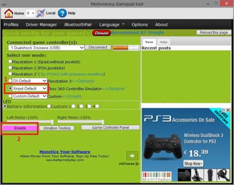 2 Steps To Connect A Ps3 Controller To Windows 10