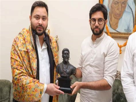 Aditya Thackeray Tejashwi Yadav Meeting Bmc Election Bihari Population