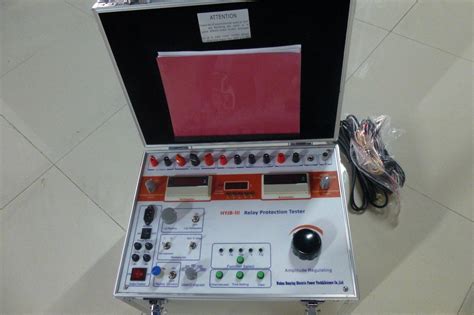 Single Phase Relay Test Set Electrical Protection Relay Testing Kit Simple Operation China