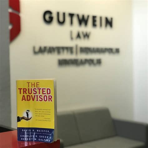 We Have All Our Employees Read The Trusted Advisor Here S Why