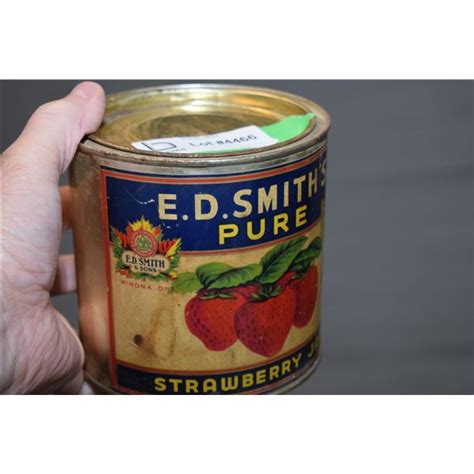 Strawberry Jam Tin Winona Ont
