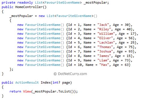 Efficient Paging With Webgrid Web Helper Aspnet Mvc 3 Rc Dotnetcurry