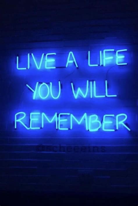 Neon Blue Aesthetic Photo Wall Collage Kit Etsy Neon Quotes Blue Aesthetic Blue Aesthetic Dark