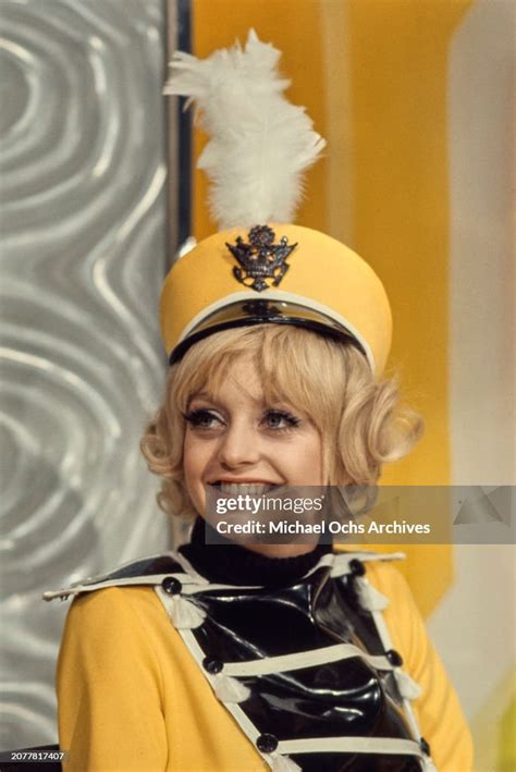 American Actress Goldie Hawn Performs On Rowan And Martins Laugh In