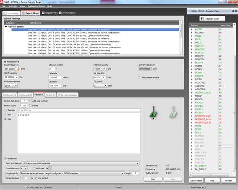 Interrupts Using Gdo0 Not Triggering In Cc110l Sub 1 Ghz Forum Sub 1 Ghz Ti E2e Support Forums