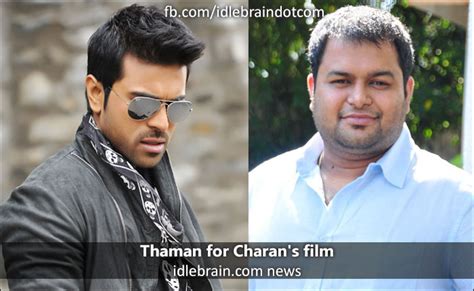 Thaman For Charan S Film Telugu Cinema News