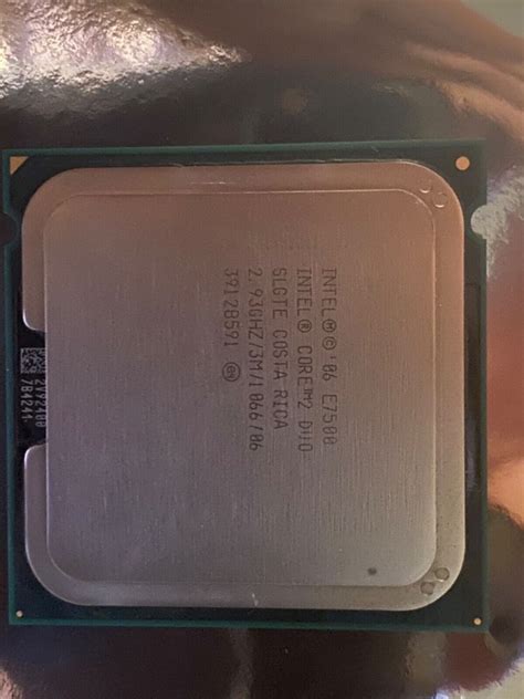 Silver Intel Core 2 Duo E7500 Processor At Rs 12191piece In Navi