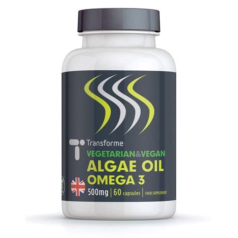 Buy Transforme Vegan Omega 3 Algae Oil With E 60 Rapid Absorption S