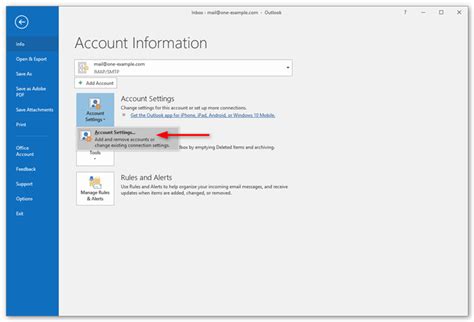 Setting Up Microsoft Outlook 2016 Support One