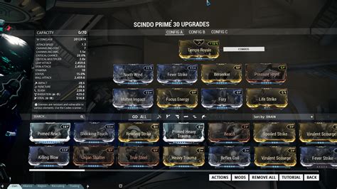 Scindo Prime Build Players Helping Players Warframe Forums