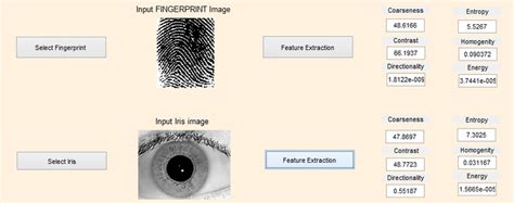 Shows The Gui Model Prepared In Matlab And Table Shows The Extracted Download Scientific