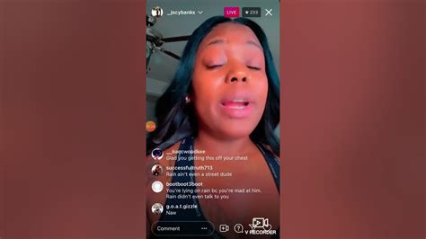 Jocy Banks Talks About Mo3 Leaving Her House N Rain Waters Involvement