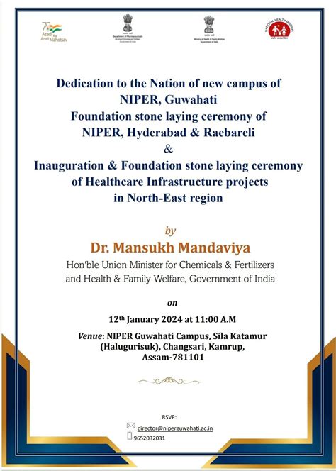 Dr Kalyan Kumar Sethi On Linkedin Niper Guwahati Dedication To