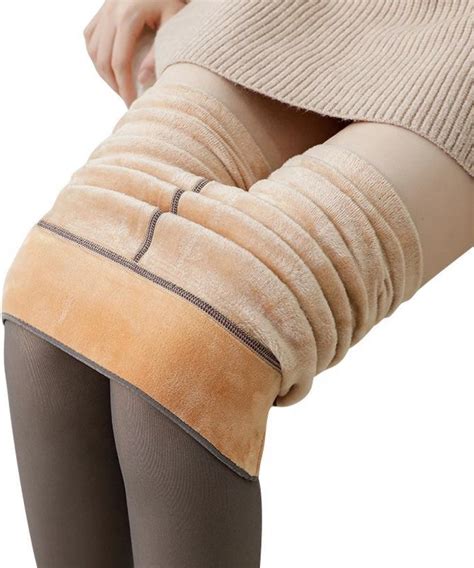 CB Goods Fleece Panty Gevoerde Panty Warme Thermo Panty Tiktok Huidskleur Bol Com