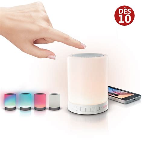 Enceinte Bluetooth Lampe Tactile Publicitaire Lampe Personnalisée