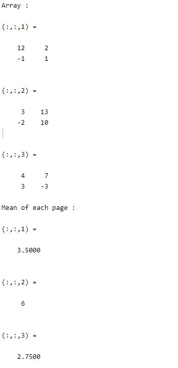 Mean Function In Matlab Geeksforgeeks