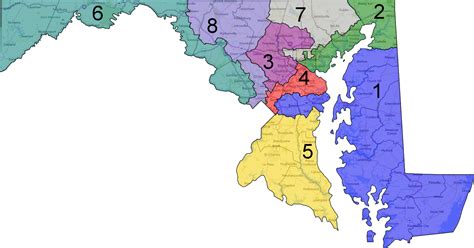 Marylands Third Congressional District [600x330] R Mapporn