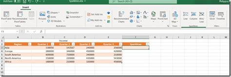 How To Use Sparklines To Show Data Trends In Microsoft Excel Tips Msword